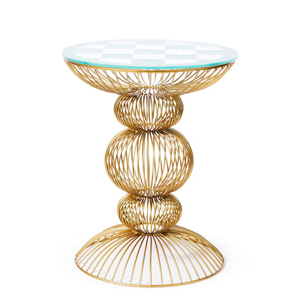 gambit wire accent table - MISI HOME