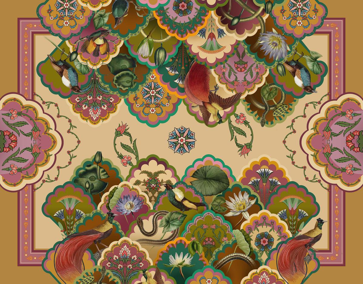 PLACEMAT FRAME LOTUS - MISI HOME