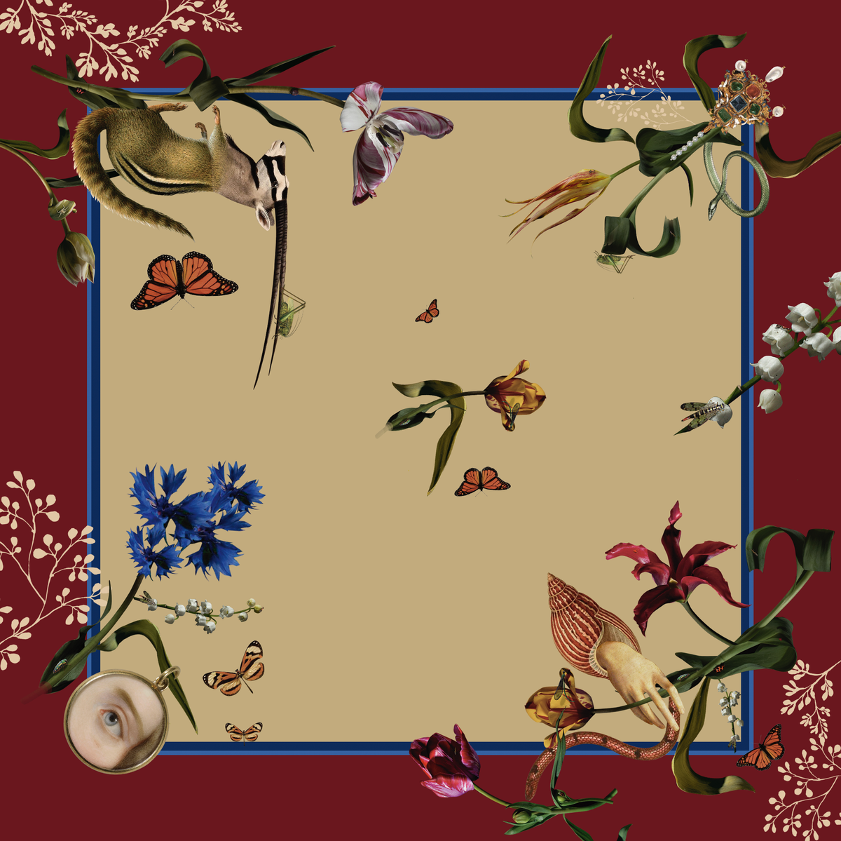 NAPKIN BULBA TAUPE - MISI HOME