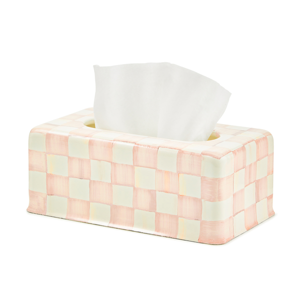 rosy check standard tissue box cover - MISI HOME