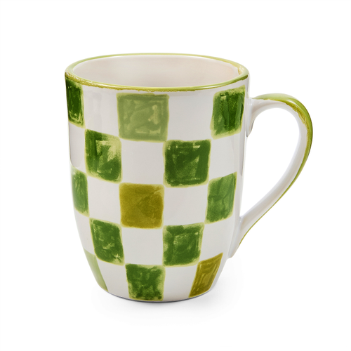green check mug - MISI HOME